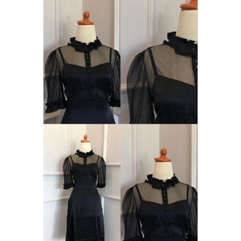Jual Dress Hitam (Ghotic) | Shopee Indonesia