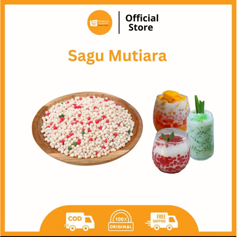 Jual Sagu Mutiara Mata Ikan Mango Sago Buko Pandan 250gr | Shopee Indonesia