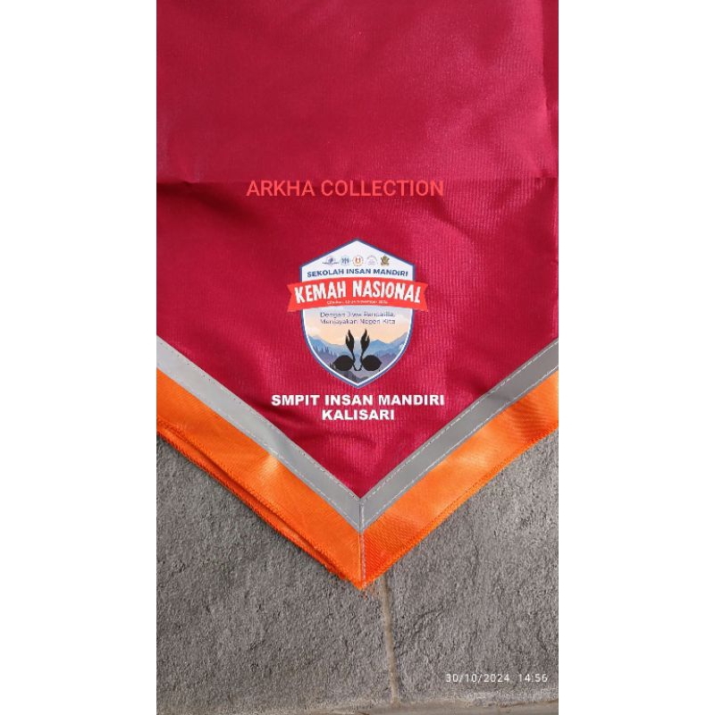 Jual SCRAF PRAMUKA CUSTOM LOGO SABLON ( harga satuan) | Shopee Indonesia