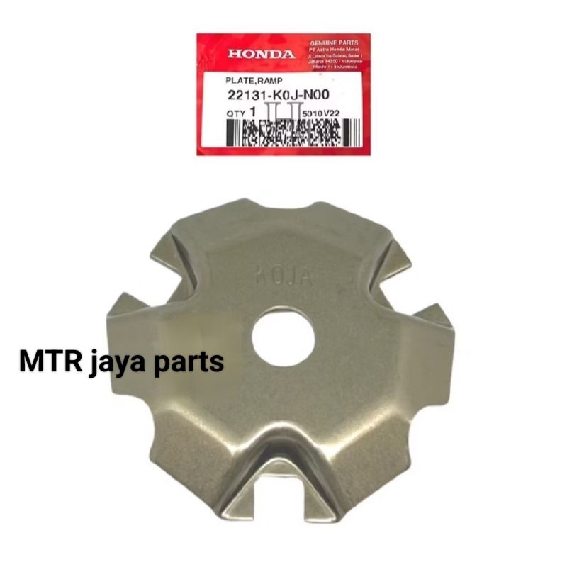 Jual PLATE RAMP PLAT BESI RUMAH ROLER K0J GENIO BEAT LED HONDA AHM ...