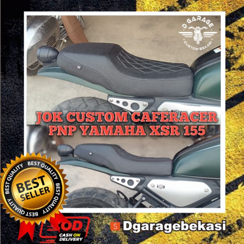 Jual JOK XSR 155 cc Jok Custom Caferacer cafe racer Yamaha XSR155 | Shopee Indonesia