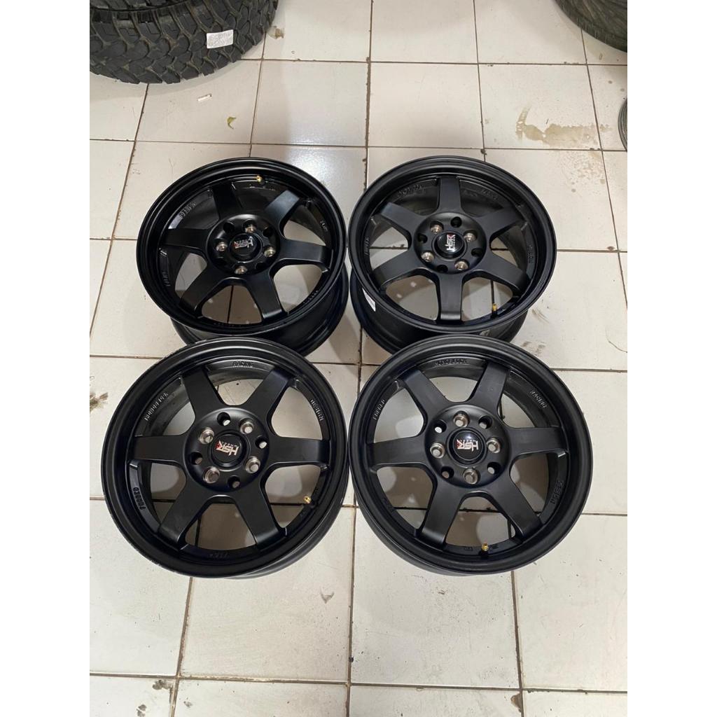 Jual VELG MOBIL BEKAS HSR TOKYO RING 15 PCD 4X100/114,3 BUAT JAZZ YARIS BRIO AVANZA LIVINA ...