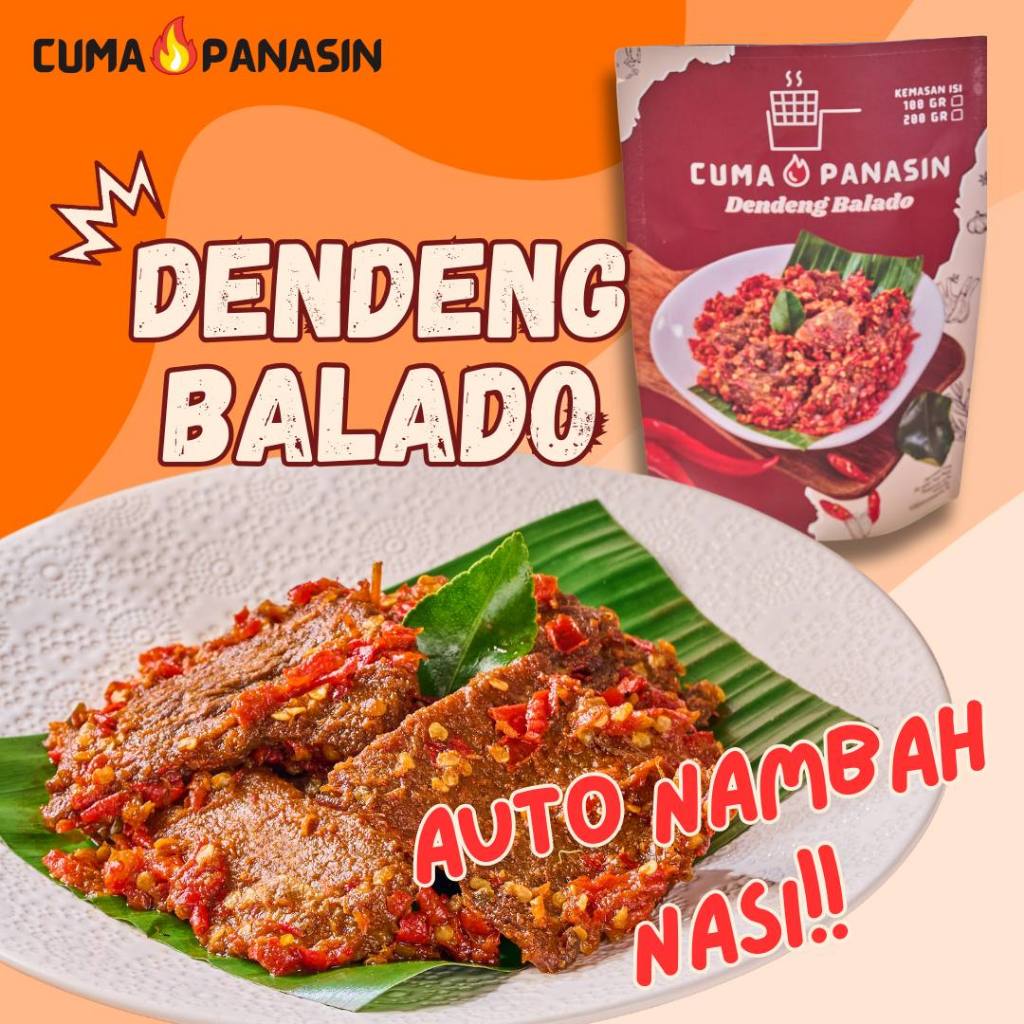 Jual Dendeng Balado - Cuma Panasin | Shopee Indonesia