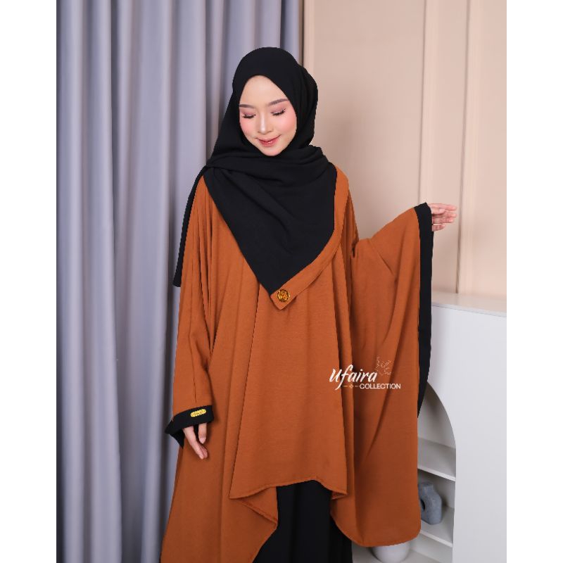 Jual Ufaira Olshop~Khalisa Set Setelan Wanita Muslim Terbaru One Set Lebaran | Shopee Indonesia