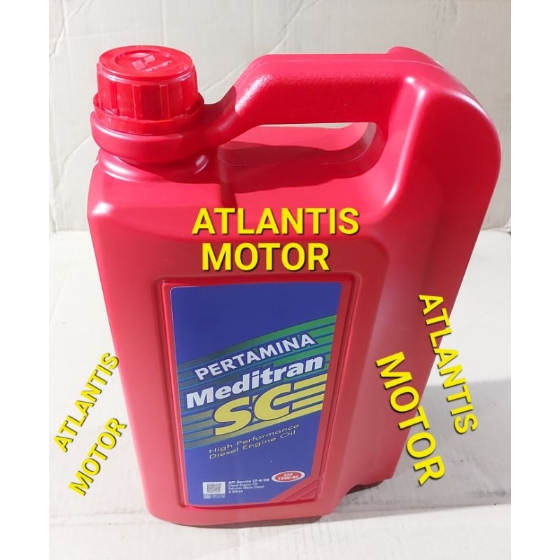 Jual OLI MESIN DIESEL MEDITRAN SC PERTAMINA 5LITER SAE 15W-40 | Shopee Indonesia
