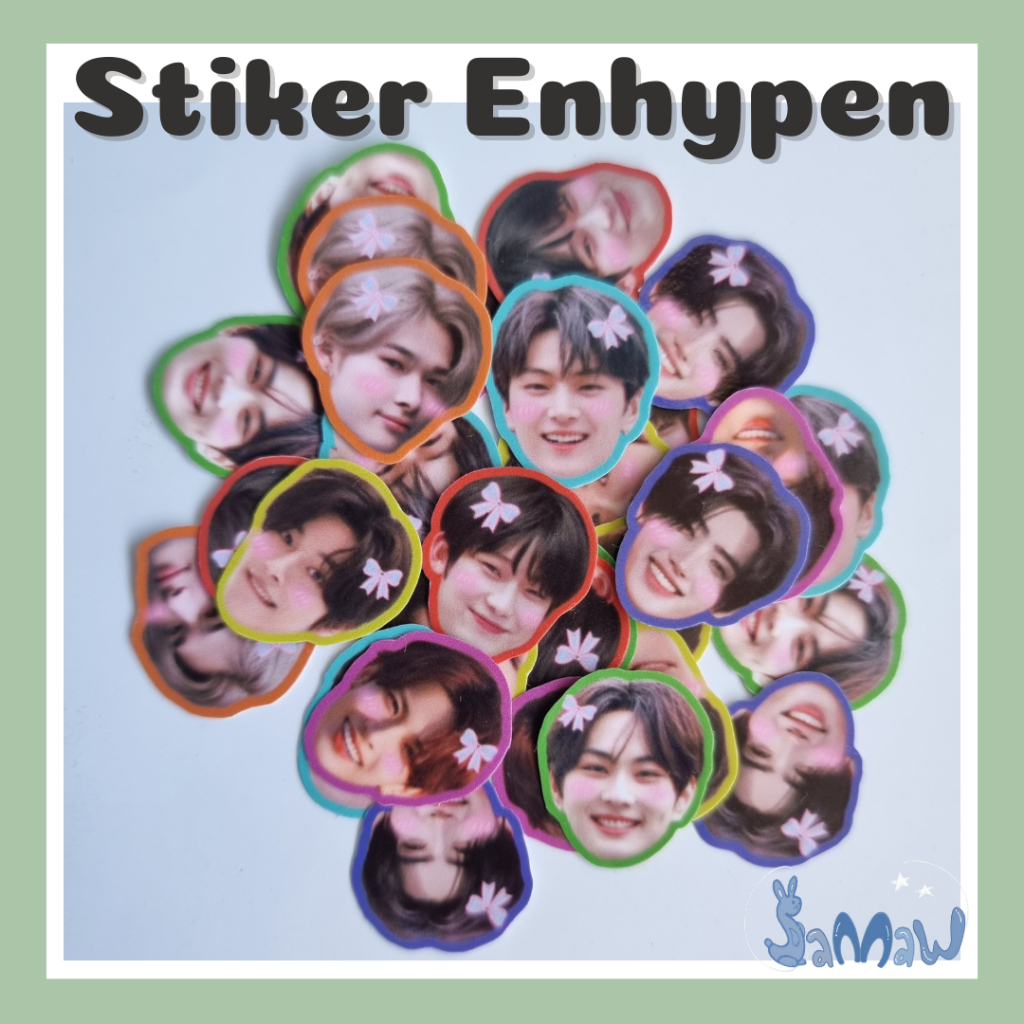 Jual Stiker Enhypen Dekorasi | Stiker Lucu | Stiker KPop | Shopee Indonesia