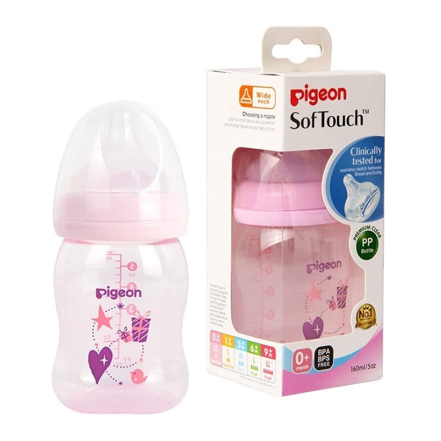 Jual Pigeon BTL PP WN PINK Clear 160ML - Buy 2 Get 1 | Shopee Indonesia