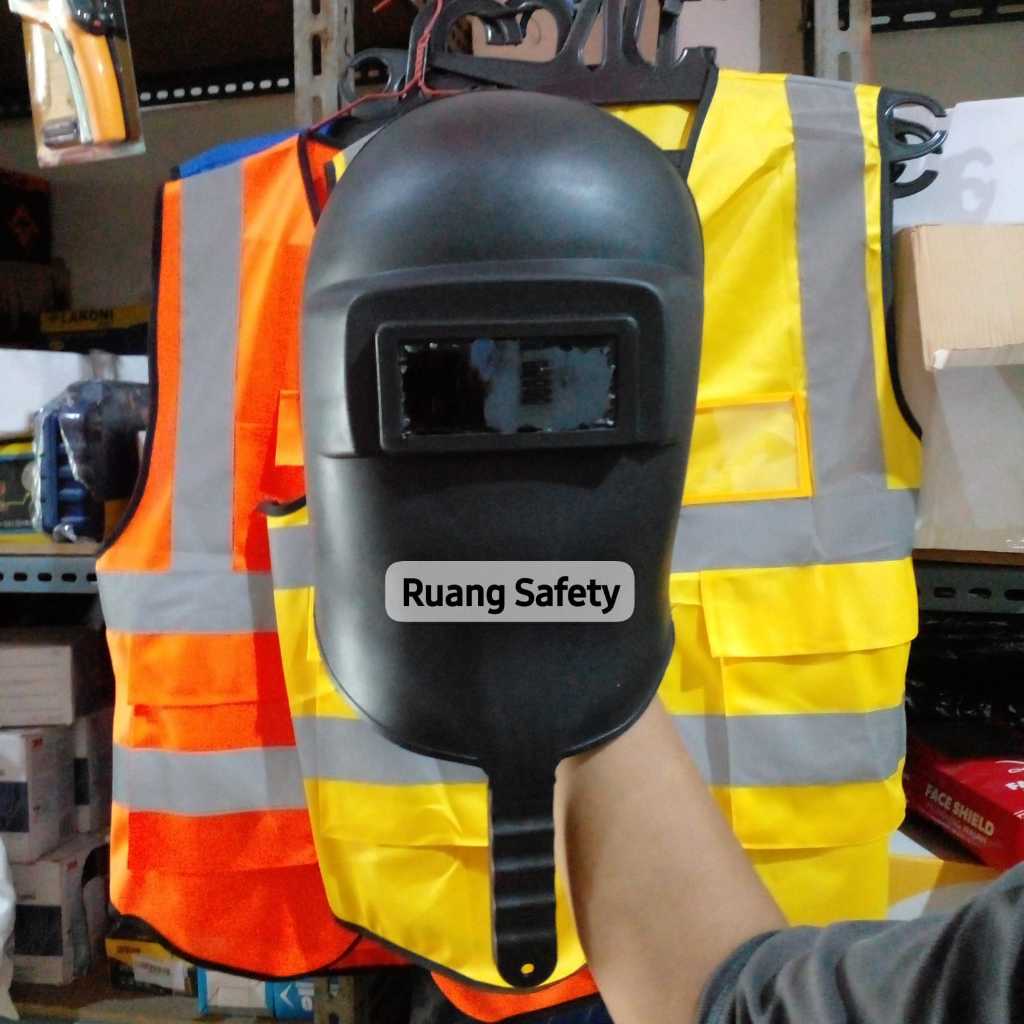 Jual Topeng Las / Kedok Las Mask Welding Model Pegang Tangan | Shopee ...