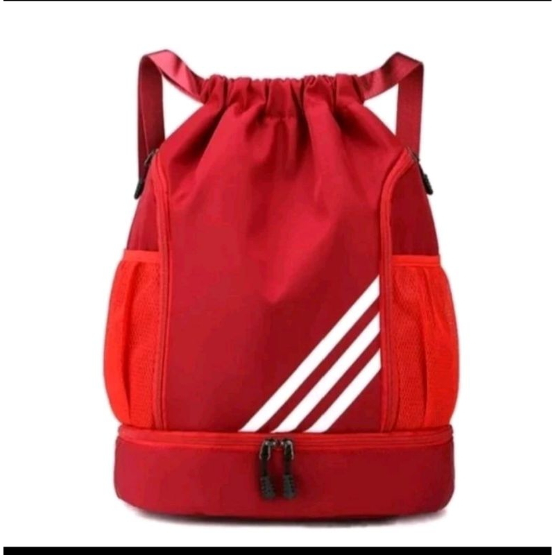 Jual Tas serut ransel Sports Unisex multifungsi kualitas premium ...