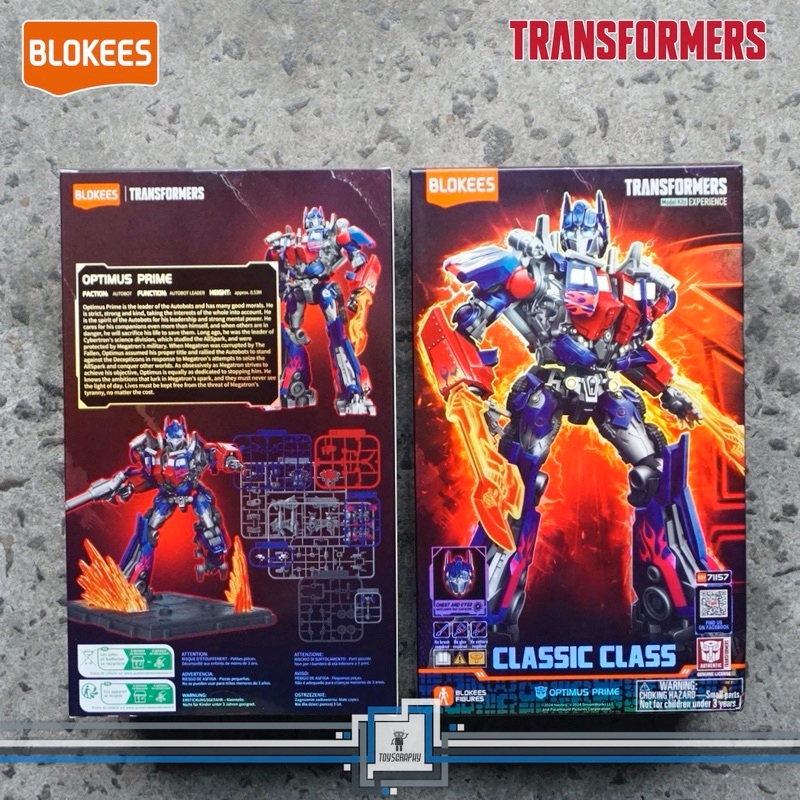 Jual Blokees Transformers OPTIMUS PRIME 2007 Classic Class CC09 CC 09 ...