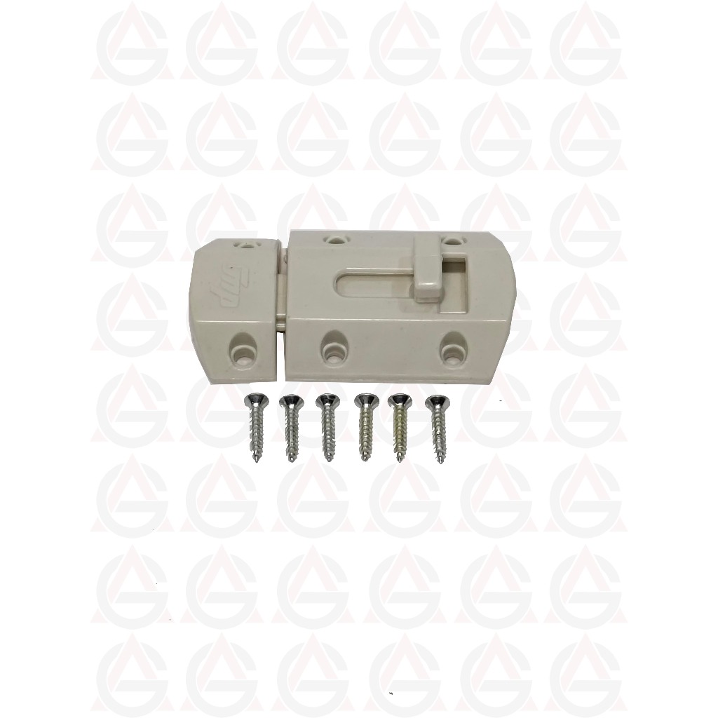 Jual Grendel PVC / Grendel Pintu Kamar Mandi 2 inch | Shopee Indonesia