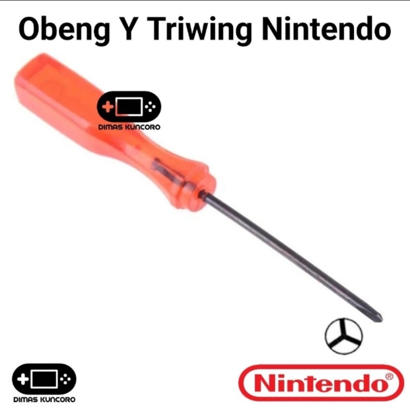 Jual Obeng Y Triwing Nintendo Switch wii nds ds lite gbs sp trigram ...