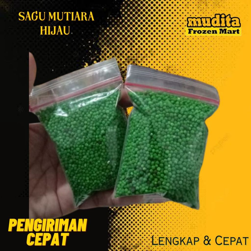 Jual Sagu Mutiara Topping Dimsum Warna Hijau | Shopee Indonesia