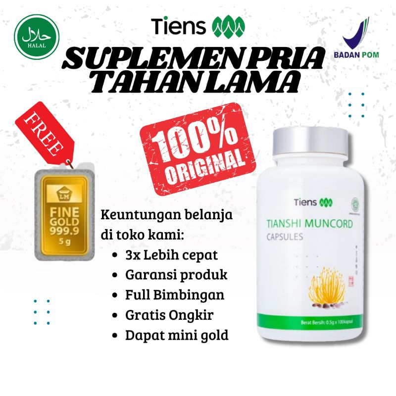 Jual herbal china lemah syahwat - ekstrak cordyceps muncord tianshi ...
