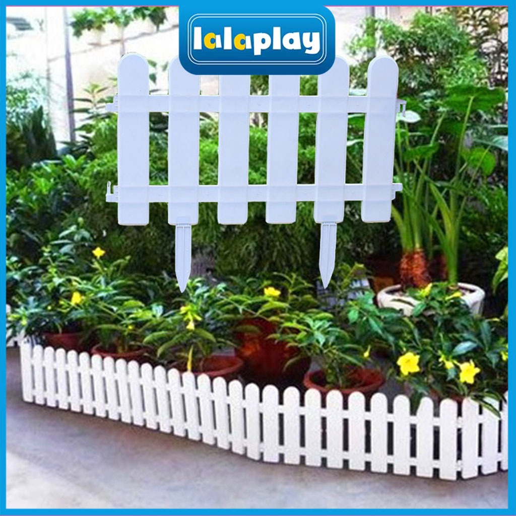 Jual Lalaplay Pagar kebun / Pagar plastik / Pagar Plastik PVC Putih ...