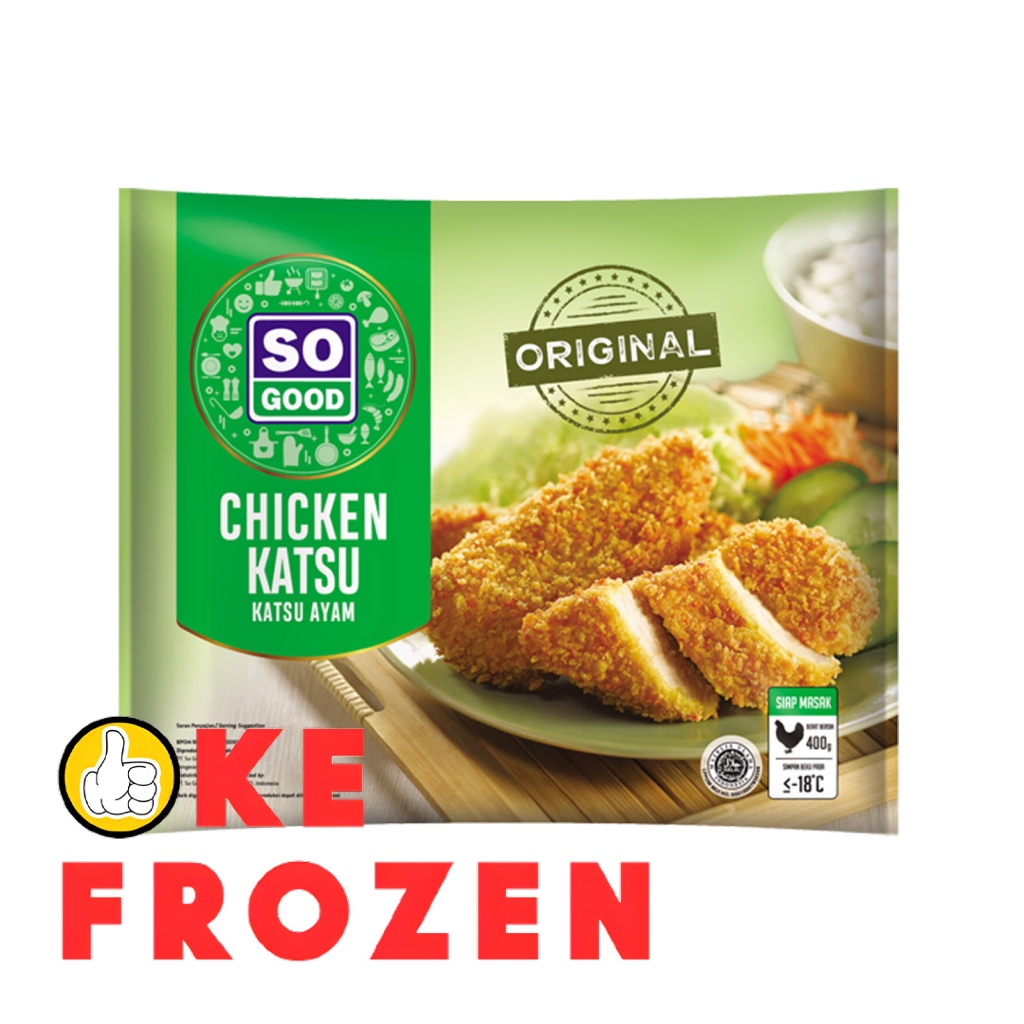 Jual SO GOOD KATSU 400GR / CHICKEN KATSU / AYAM KATSU | Shopee Indonesia