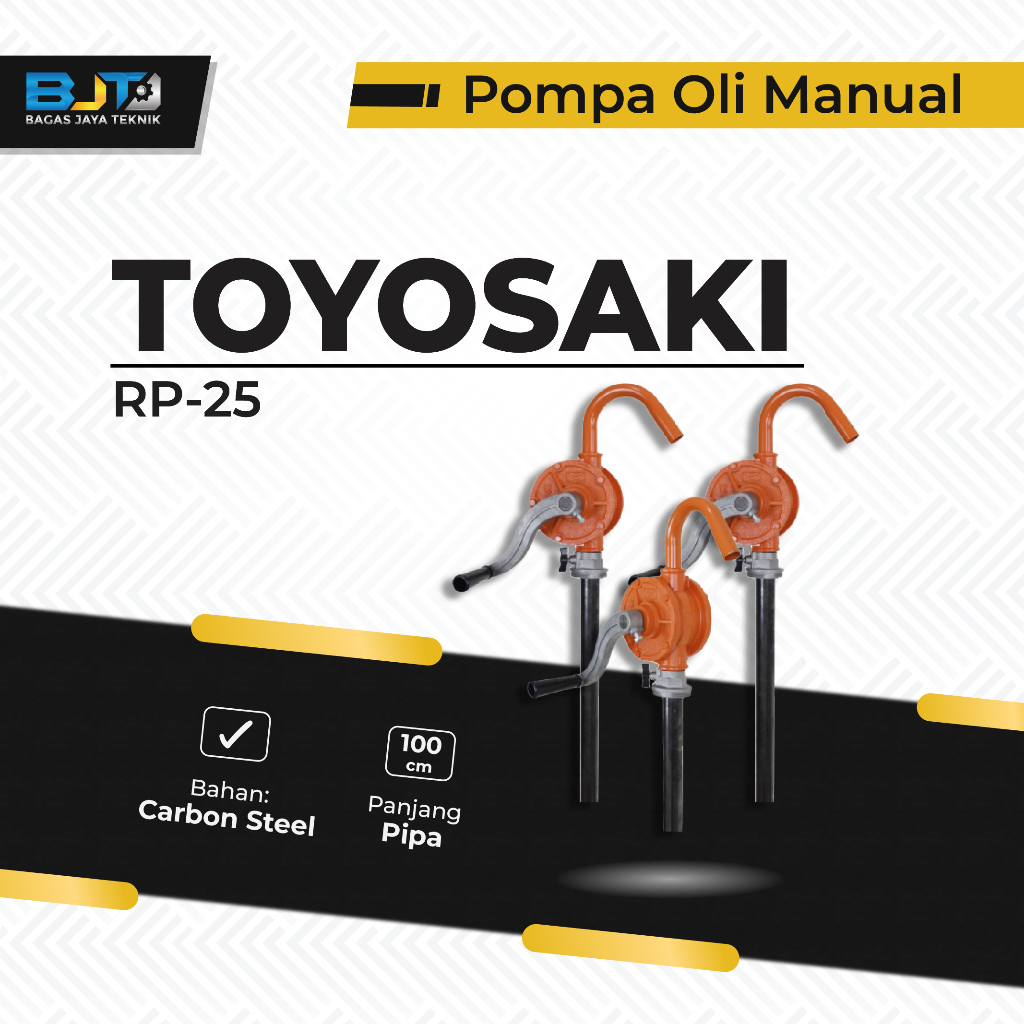 Jual Pompa Oli Manual/ Pompa Oli Drum TOYOSAKI RP-25 100cm Hand Rotary ...
