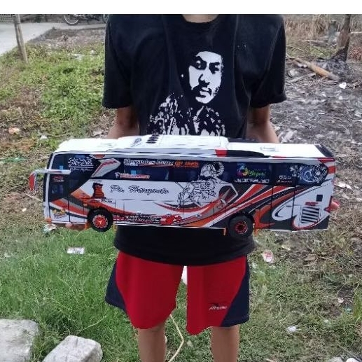 Jual PAPERCRAFT BUS PO HARYANTO "PARADISE INSIDER" SKALA 1:20 | Shopee ...