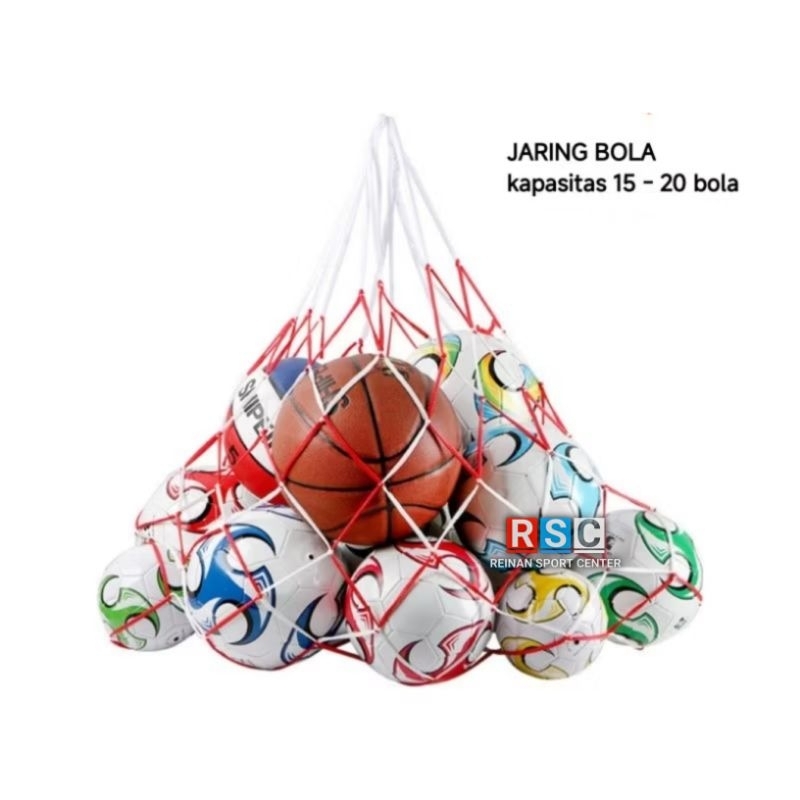 Jual JARING BOLA BESAR/JARING WADAH BOLA/JARING BOLA NYLON/JARING BOLA ...