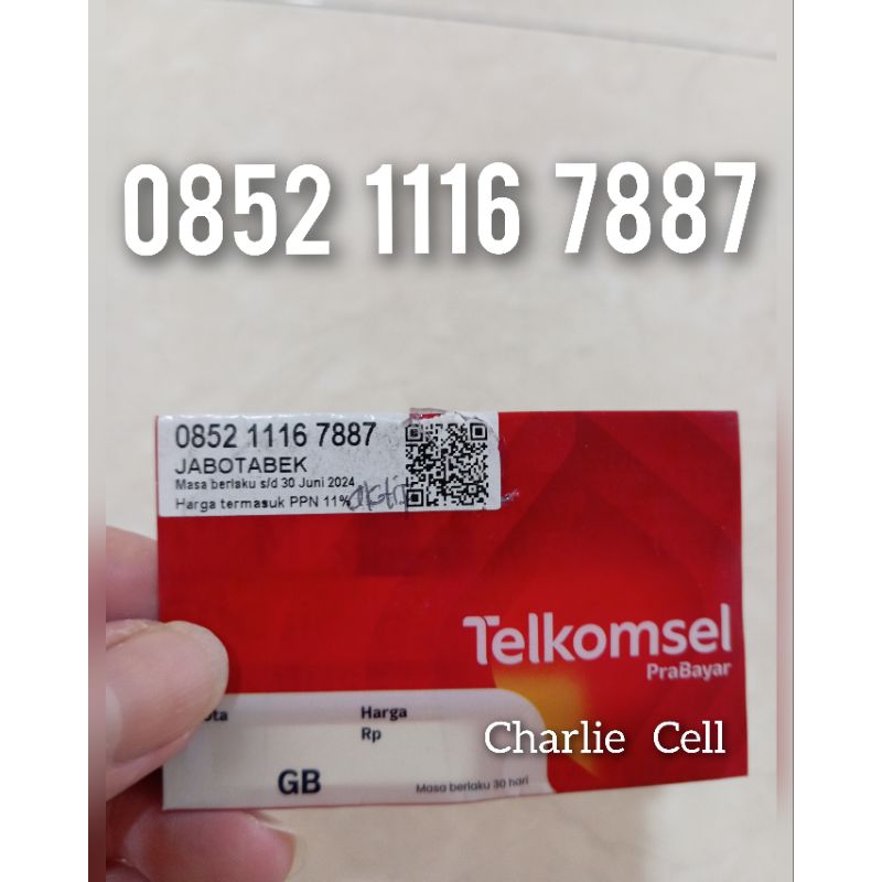 Jual Kartu Perdana Telkomsel 4G 5G 12 Digit Nomor Cantik 0852 1116 7887 | Shopee Indonesia
