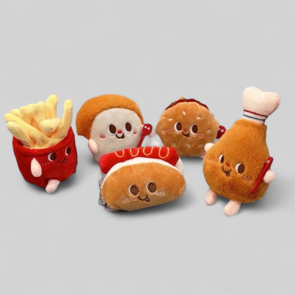 Jual JELLYCAT KEYCHAIN FAST FOOD - Gantungan Kunci Jelly Cat Bread ...