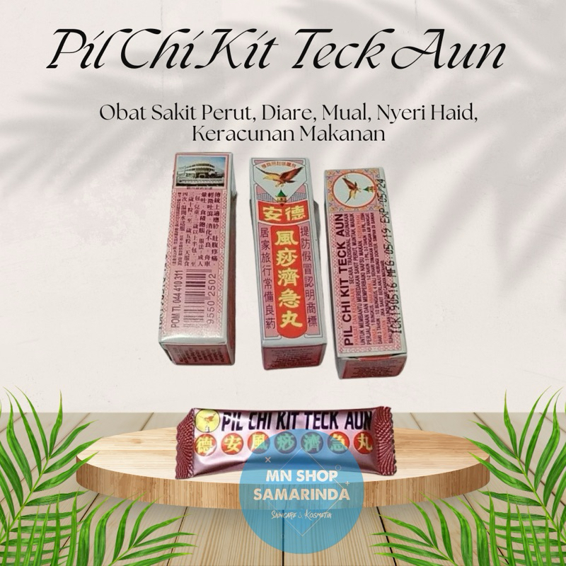 Jual PIL CHI KIT TECK AUN OBAT SAKIT PERUT,DIARE & MABUK PERJALANAN ...