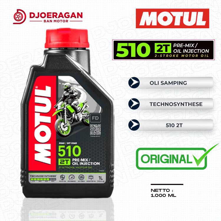 Jual Oli Motul 2T 510 1L Oli Samping 2TAK - Oli Pelumas Kualitas ...