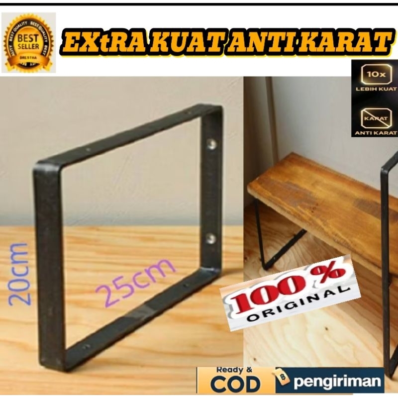 Jual Bracket Besi siku Ambalan/Rak Besi SikuTerlaris | Shopee Indonesia