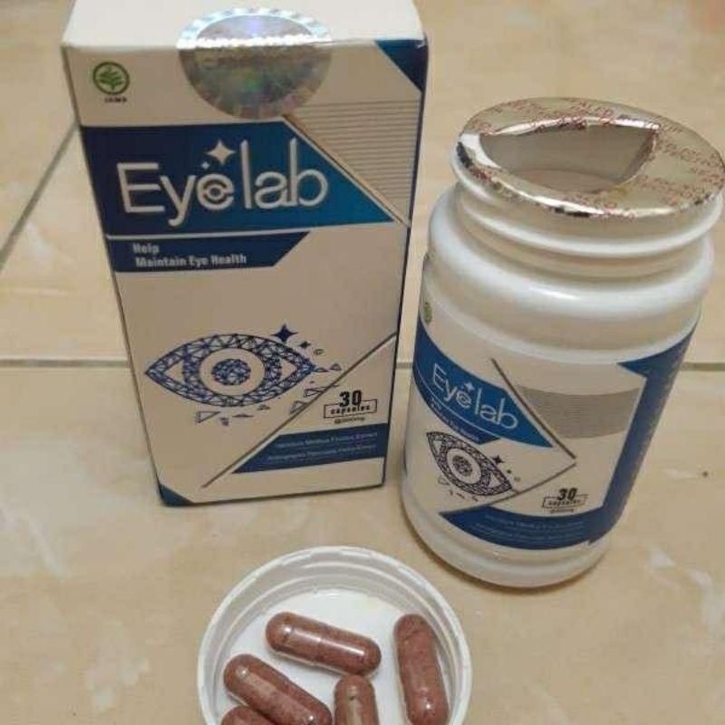 Jual EYELAB ASLI OBAT MATA MINUS PLUS KATARAK SILINDER MIOPI 30 KAPSUL ...