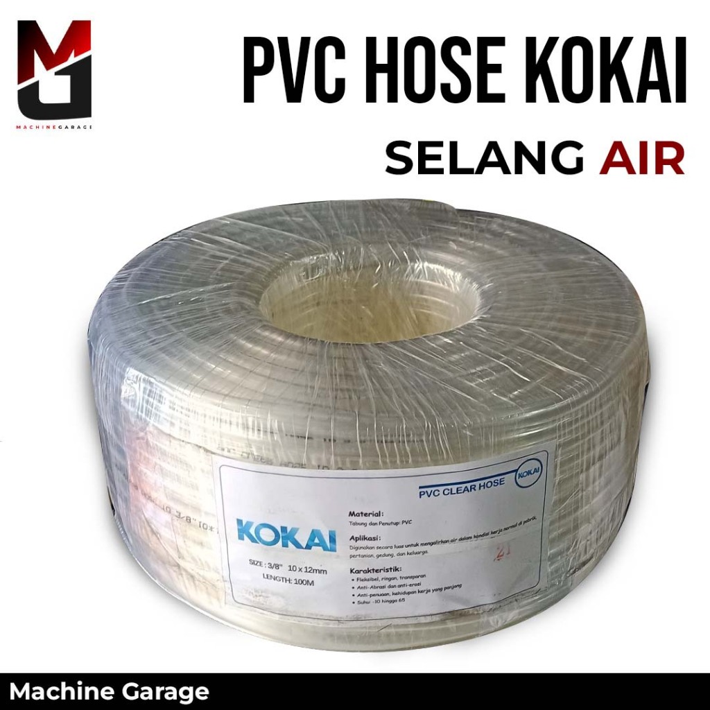 Jual SELANG AIR PVC Bening PREMIUM 5/8" 1/2" | Shopee Indonesia