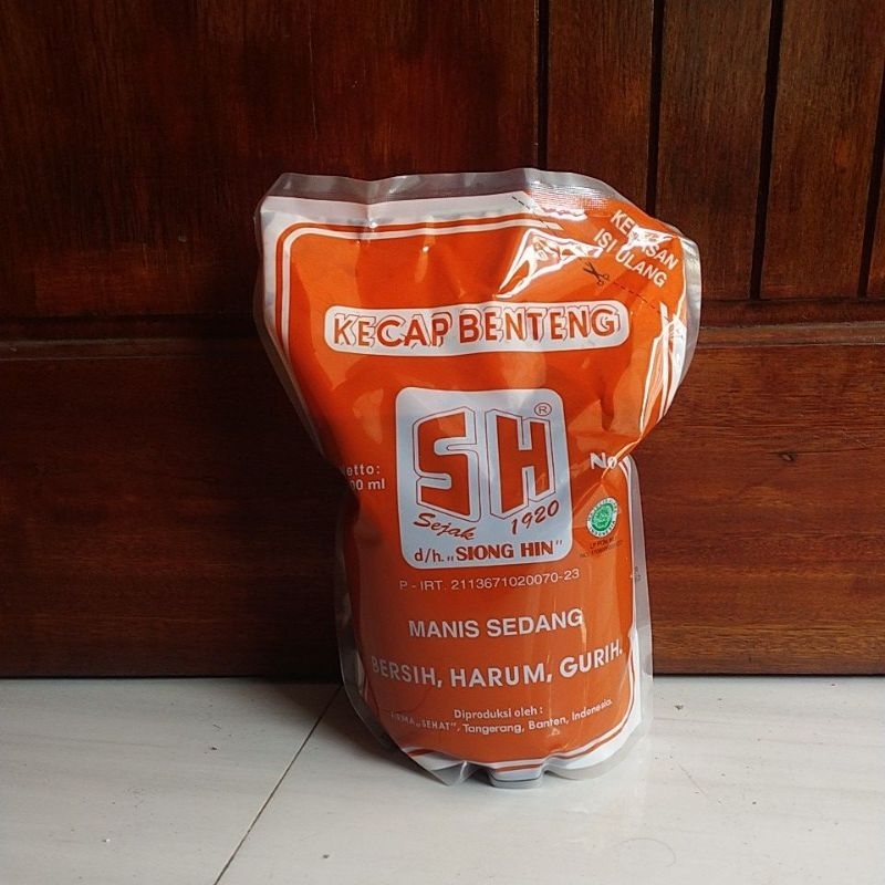 Jual Kecap Manis Sedang SH Benteng Refill 2000ml | Shopee Indonesia