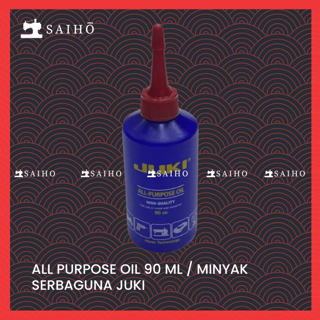 Jual Minyak Juki Oil / Pelumas Juki Oil Original Serbaguna Juki 90cc ...