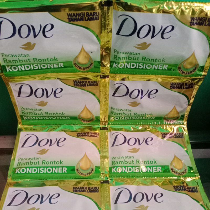 Jual dove kondisioner perawatan rambut rontok 9ml | Shopee Indonesia