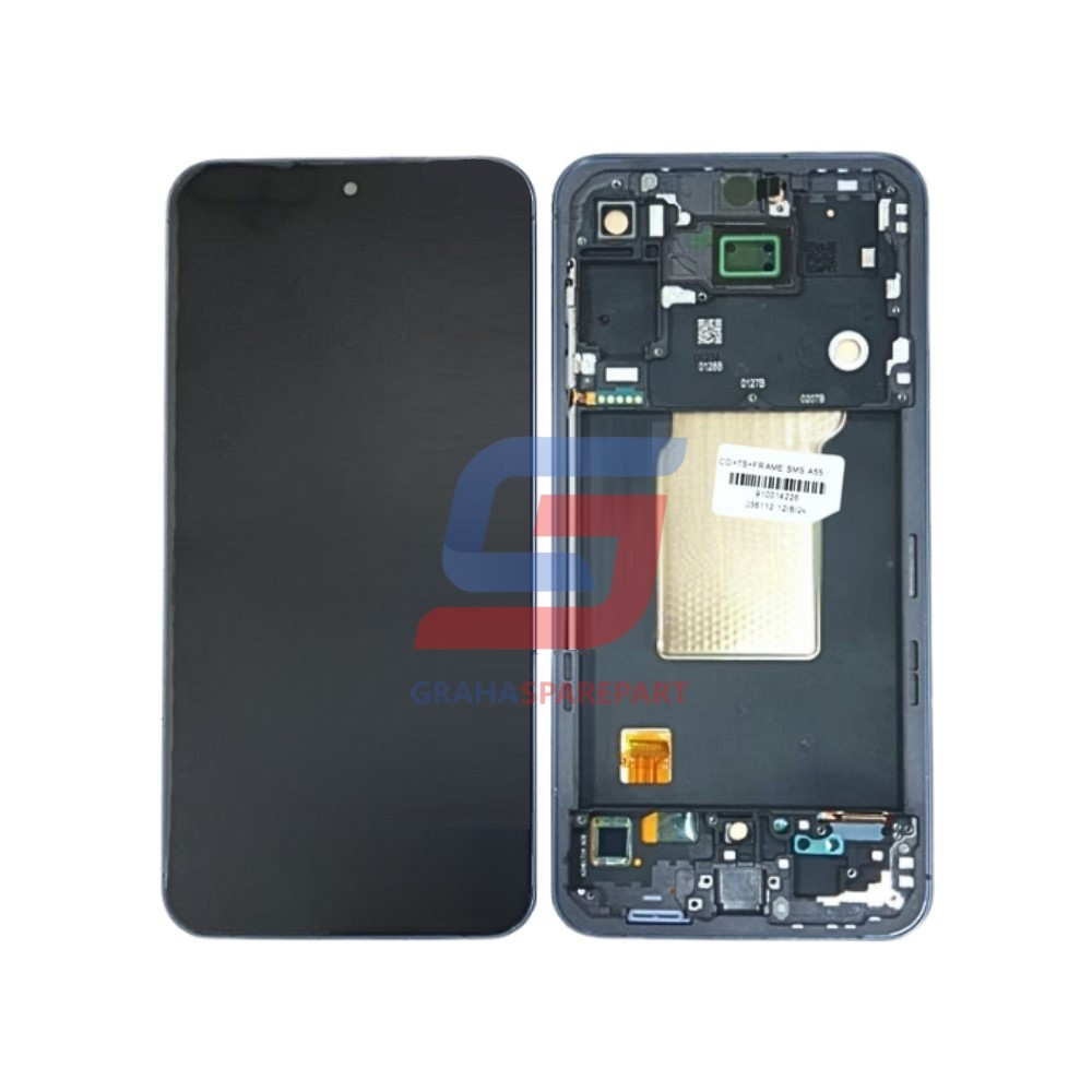 Jual LCD FULLSET TOUCHSCREEN SAMSUNG A55 5G / A556E OLED OG + FRAME ...