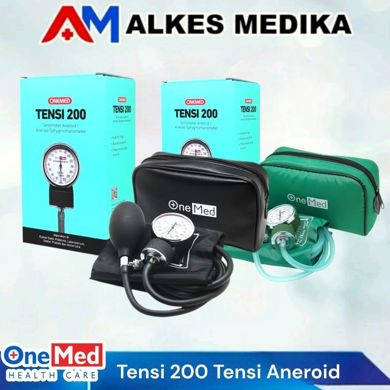 Jual Tensi Aneroid Onemed 200 / Tensimeter Manual / Tensi Aneroid ...