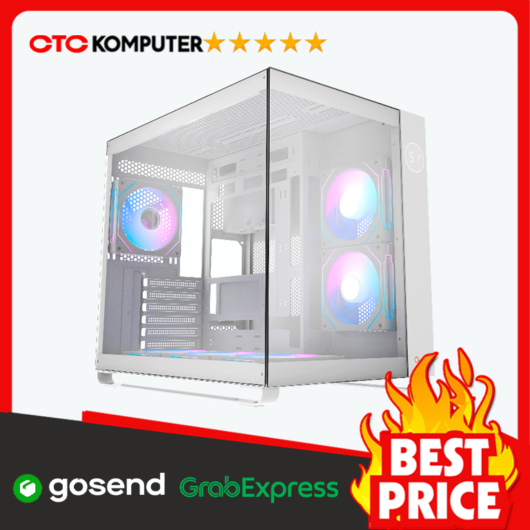 Jual Casing Ocypus Iota C70 WH ARGB [ATX] | Shopee Indonesia