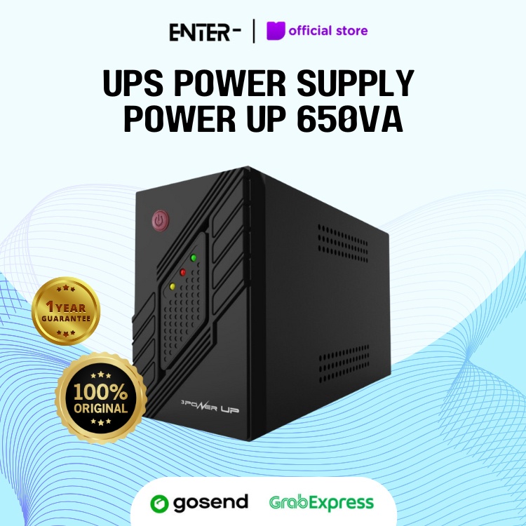 Jual UPS Power Supply POWER UP 650VA | Shopee Indonesia