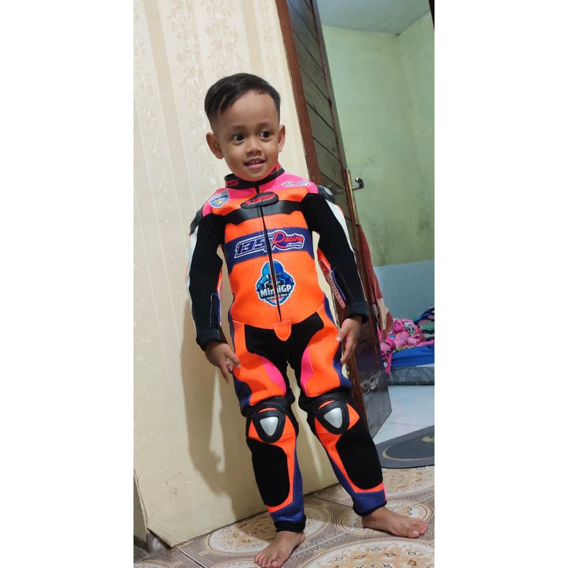 Jual WEARPACK BALAP ROAD RACE/BAJU BALAP SAFETY MINI GP KIDS COSTUM ...