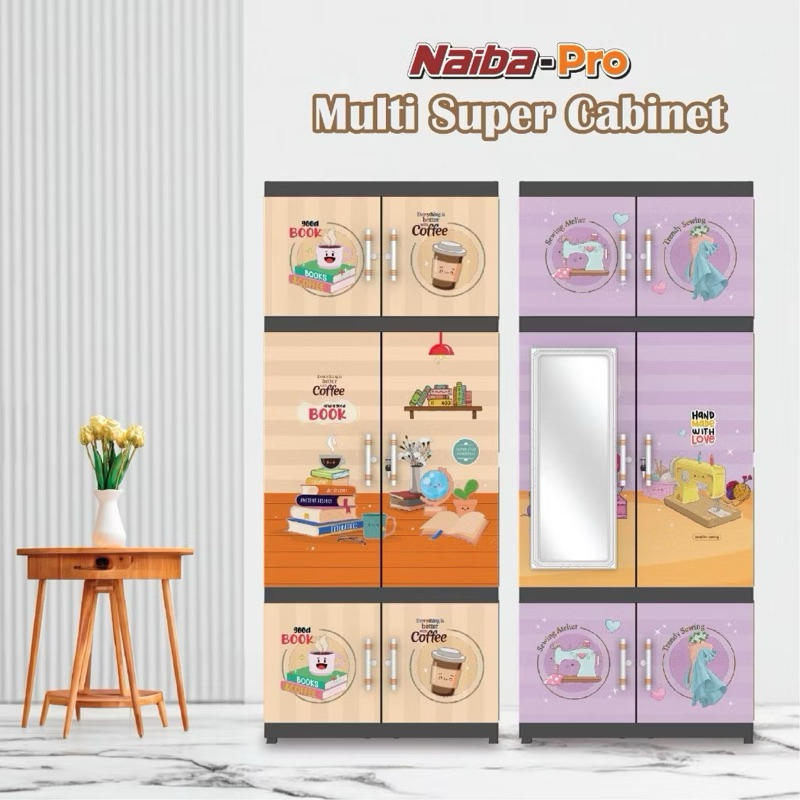 Jual Naiba PRO 9624 / 9604 - Lemari Pakaian Plastik Naiba FIT Jumbo ...