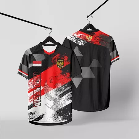 Jual Jersey custom Garuda Timnas Indonesia HUT RI 79 fullprinting ...