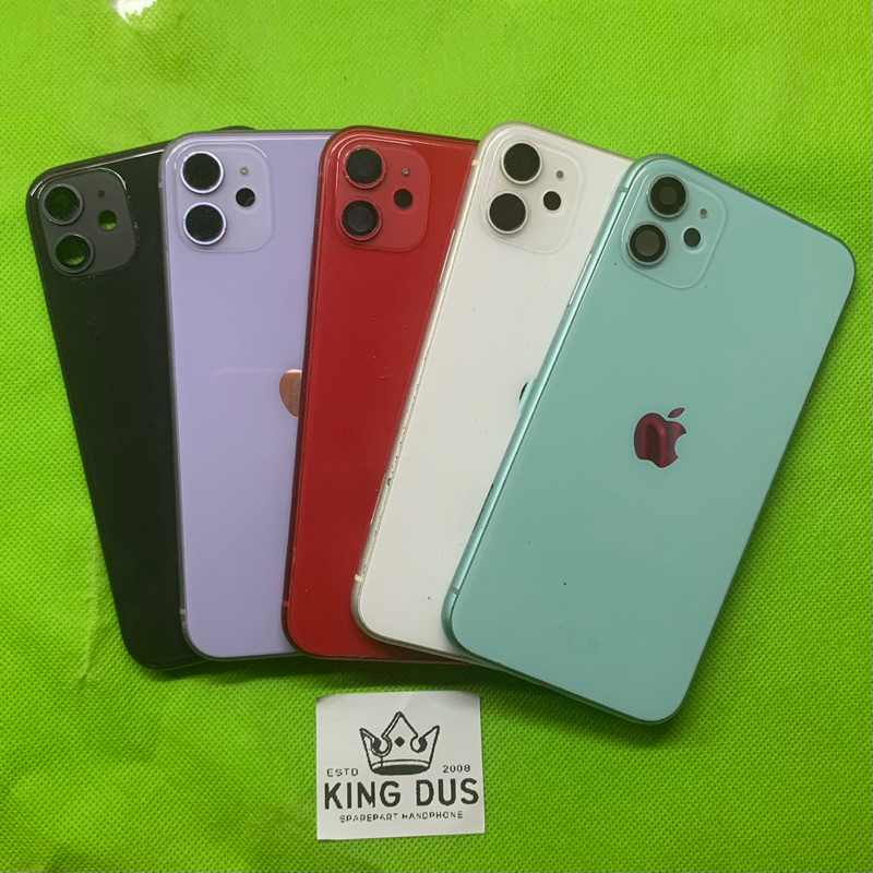 Jual INI BUKAN HP HANYA BACKDOOR HOUSING BACKGLASS IPHONE XR / IPHONE 11 MINUS LAYAK PAKAI ...