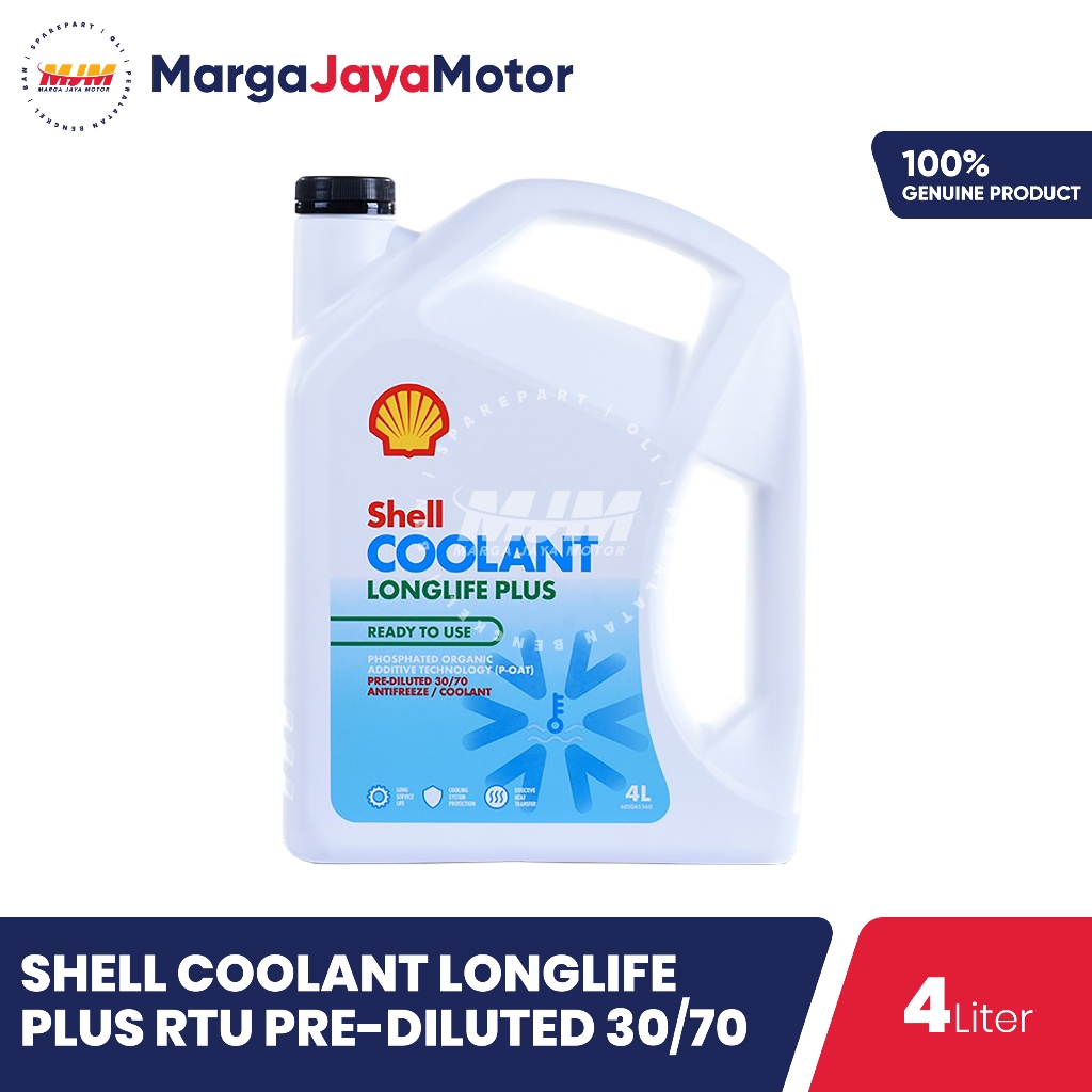 Jual Shell Radiator Coolant Longlife Plus 4L Air Radiator Shell ...