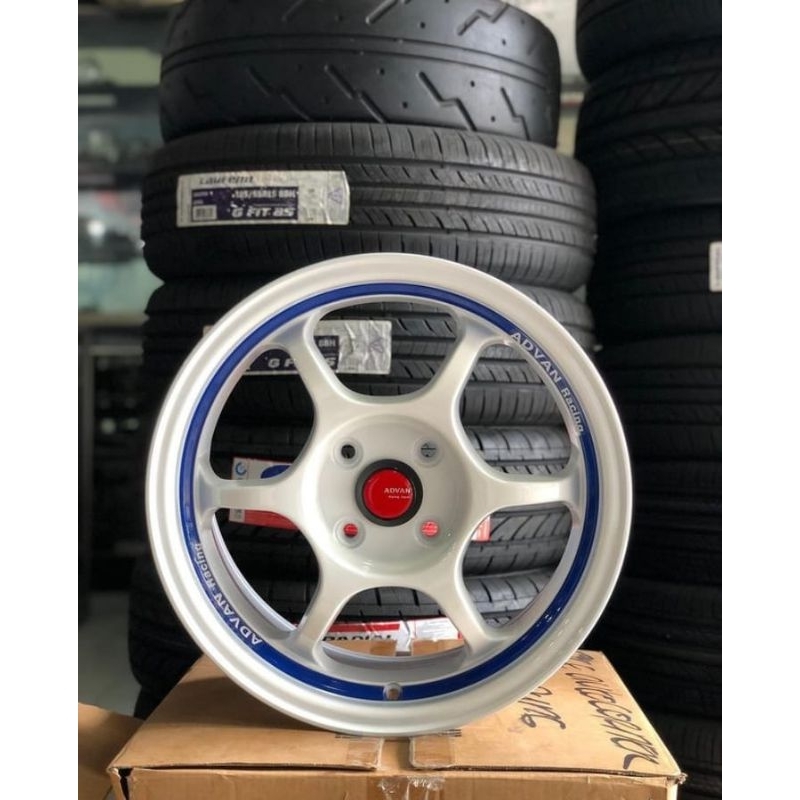 Jual Velg Advan RG1 R15 White (NEW) | Shopee Indonesia