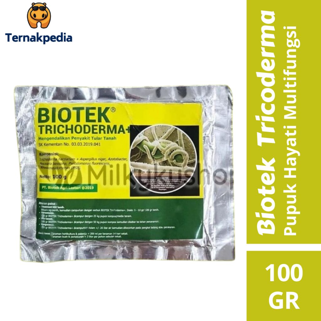 Jual Biotek 100 gram - Tricoderma Plus Biotek 100 gram - Pupuk Hayati ...