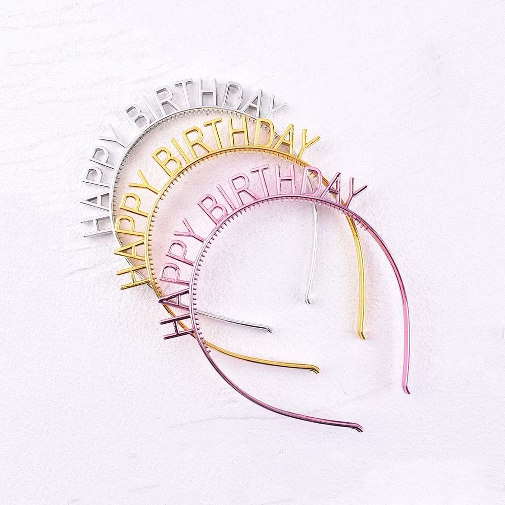 Jual [KIKI] Bando Happy Birthday - Bandana Anak Dewasa Bahan Plastik ...