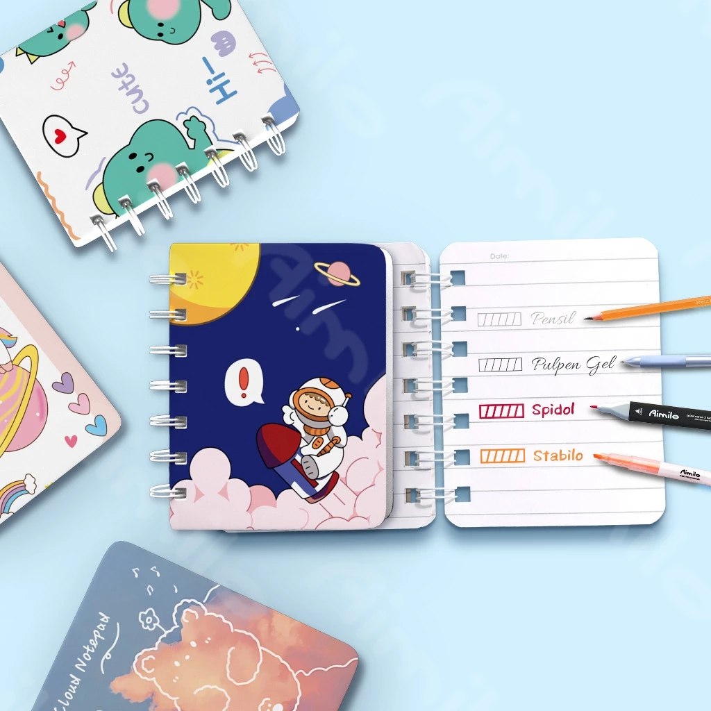 Jual Notebook Mini A7 Buku Kecil Catatan Scrapbook Mini Buku Notes ...