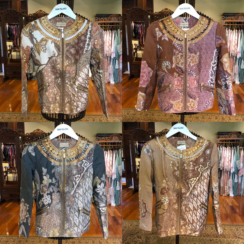 Jual Fitted coat katun viscos batik payet original dian pelangi ...
