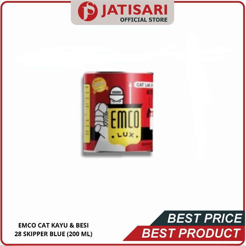 Jual Emco Cat Kayu & Besi Kemasan 200 ML /Emco kemasan mini | Shopee ...