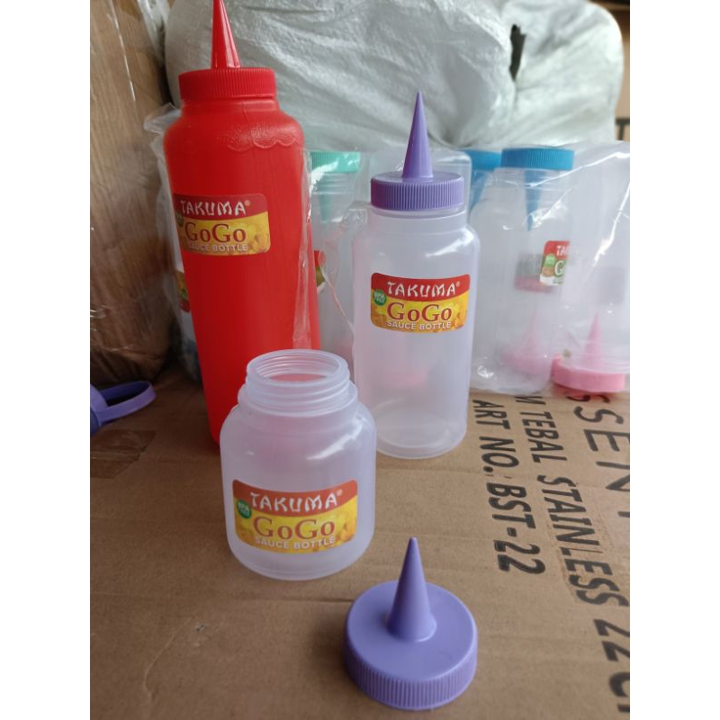 Jual BOTOL KECAP SAOS MAYONES 300 ML VIOLA TAKUMA / botol mayonaise 300 ...