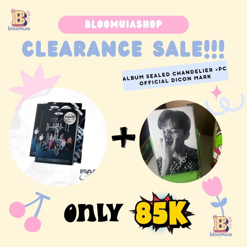 Jual Bundling Album Sealed NCT 127 Chandelier Fact Check + PC Official ...